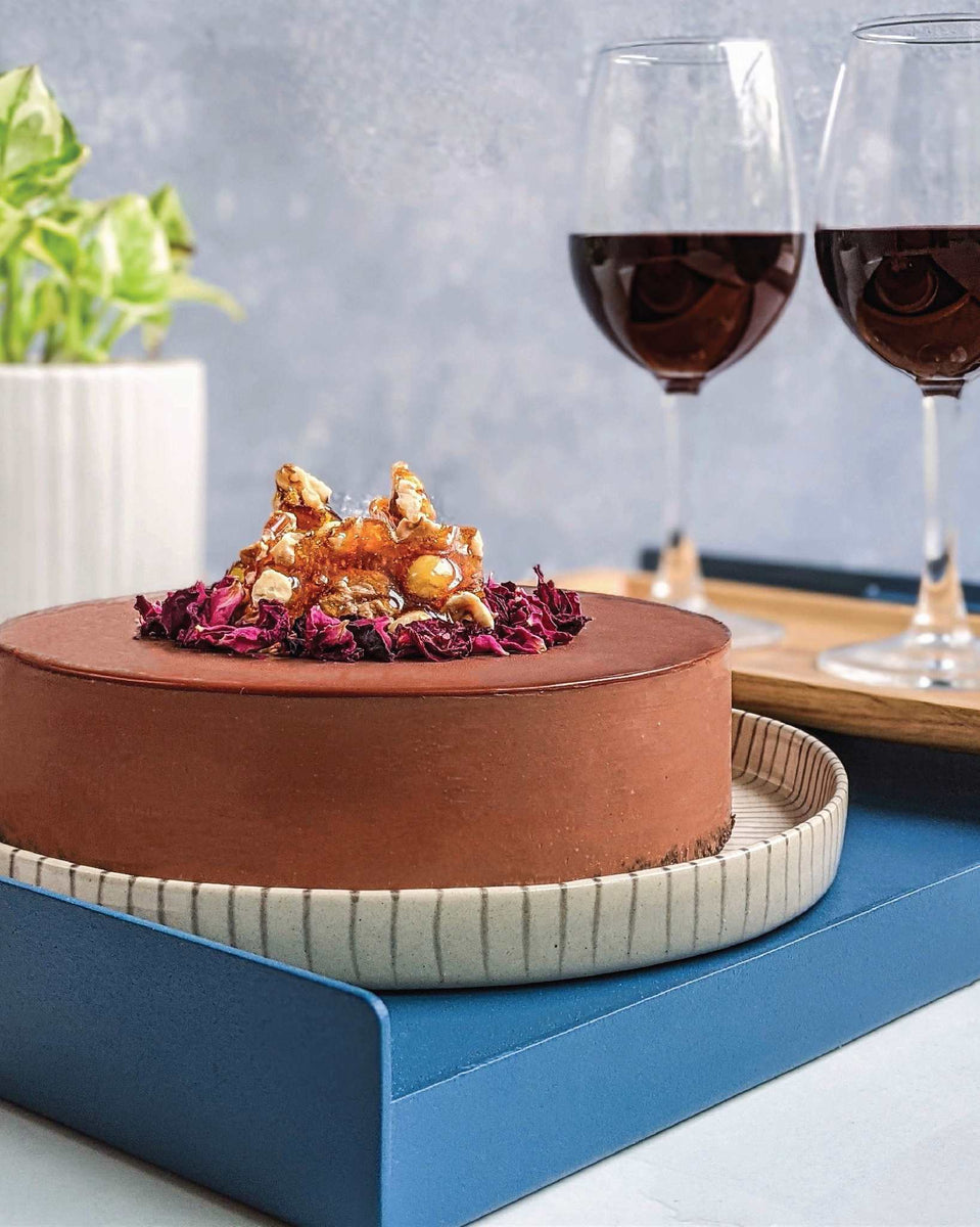 Dark Belgian Chocolate Cheesecake